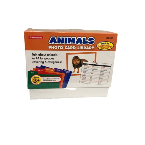 Lakeshore | Toys | Lakeshore Animals Vocabulary Development Photo Card ...